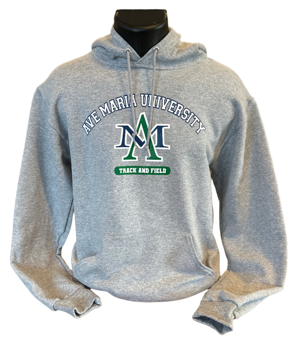Track and Field - AM - Grey Sports Hoodie – Ave Maria University Store
